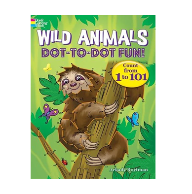 Wild Animals Dot-to-Dot Fun Activity Book · Little Sprout - Read Play Learn