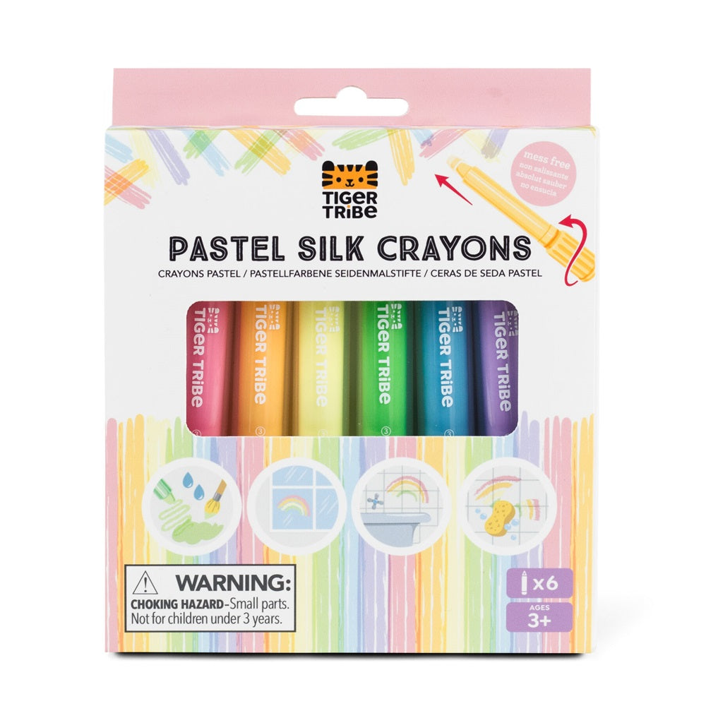 Tiger Tribe - Pastel Silk Crayons · Little Sprout - Read Play Learn