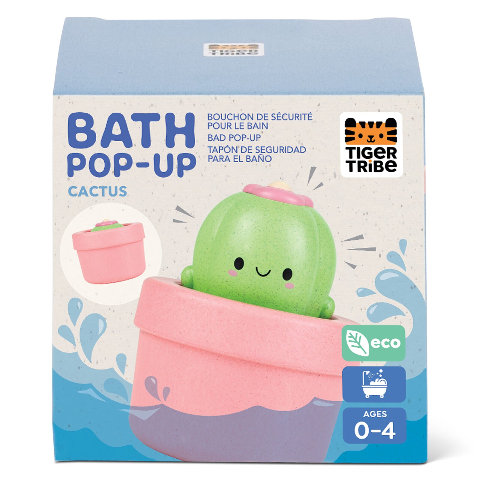 Tiger Tribe - Bath Pop-Up Cactus · Little Sprout - Read Play Learn