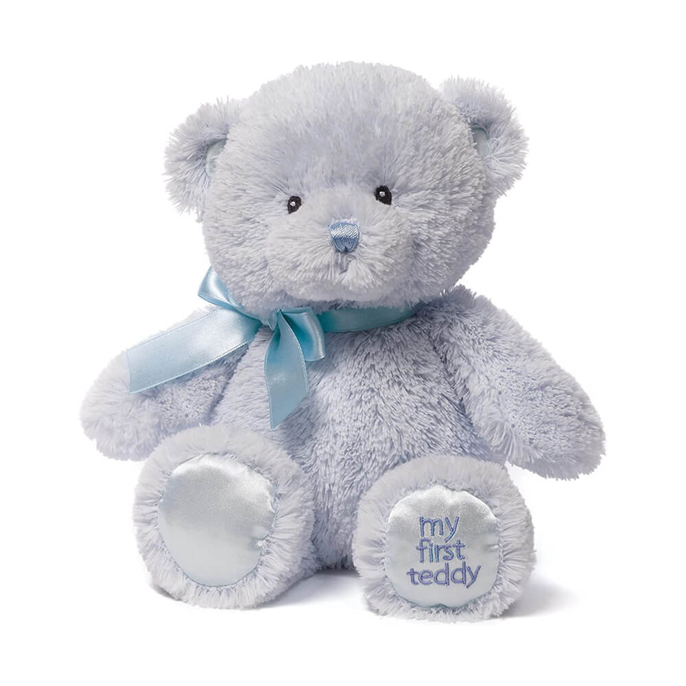 Gund | My First Teddy - Small Blue | Baby Gifts · Little Sprout - Read ...