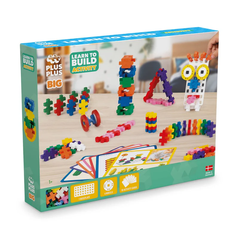 Plus-Plus - BIG - Learn To Build Activity Set · Little Sprout - Read ...