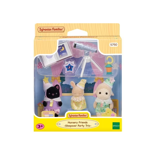 Sylvanian Families - 5750 Sleepover Trio · Little Sprout - Read Play Learn