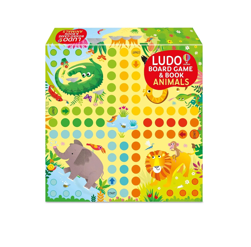 Usborne - Ludo Boardgame and Book - Animals · Little Sprout - Read Play ...