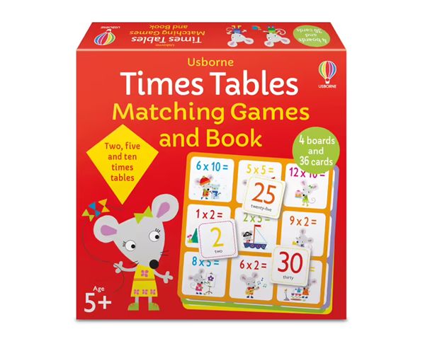 Usborne - Times Tables Matching Games And Book · Little Sprout - Read ...